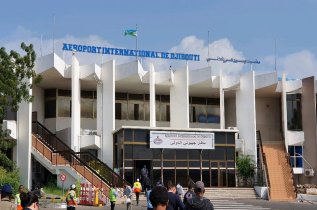Djibouti Airport ~ Djibouti Ambouli Airport ~ Landing at Djibouti Airport