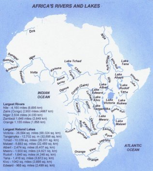 African Lakes | Main African Lakes Facts