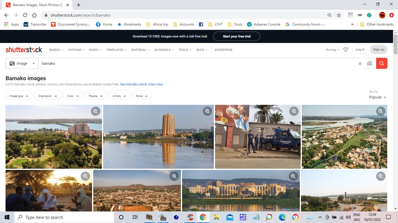 Bamako Airport ~ Bamako Senou Airport ~ Bamako International Airport